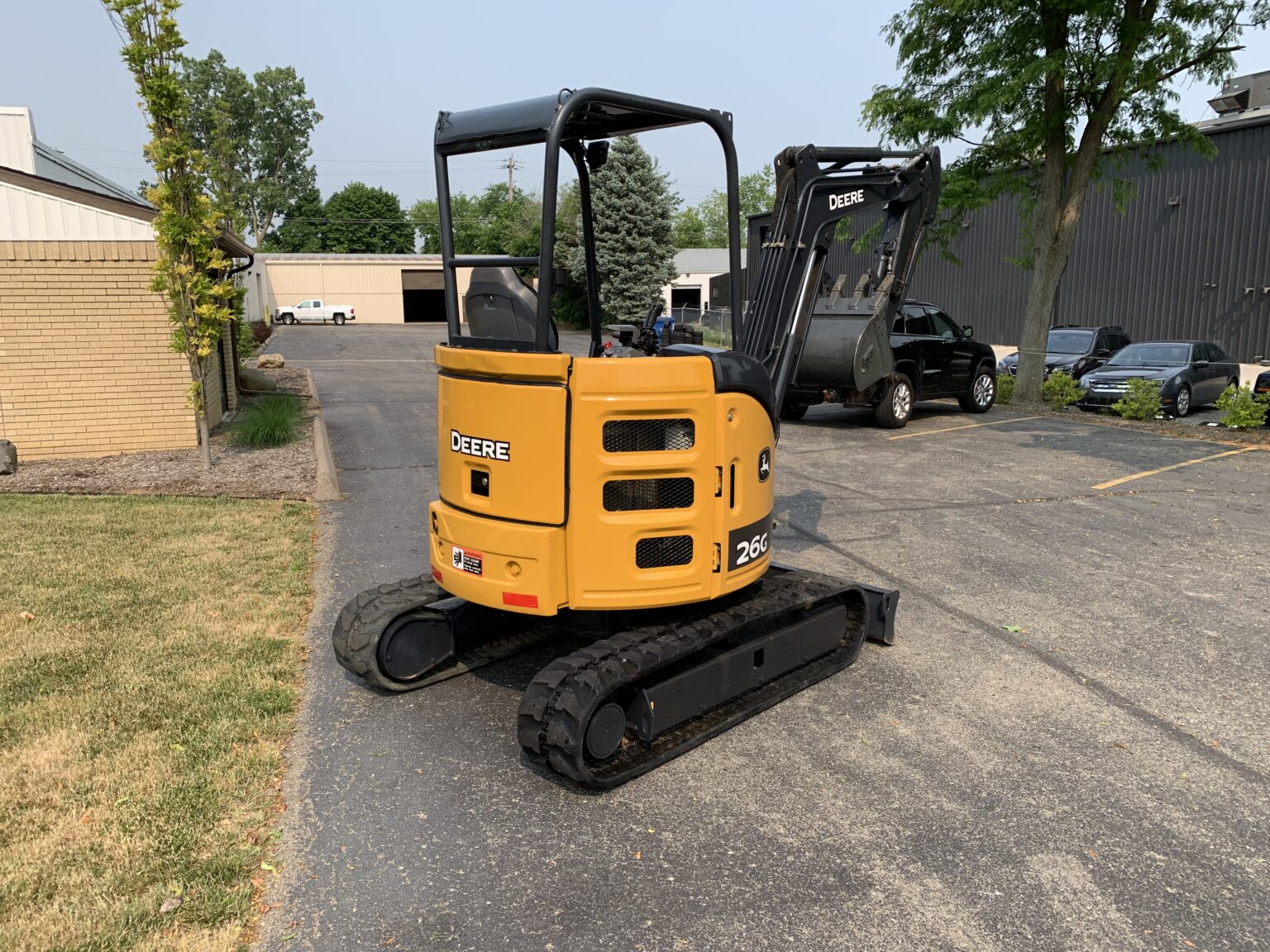 2016 John Deere™ 26G COMPACT EXCAVATOR – Michigan Turf Equipment