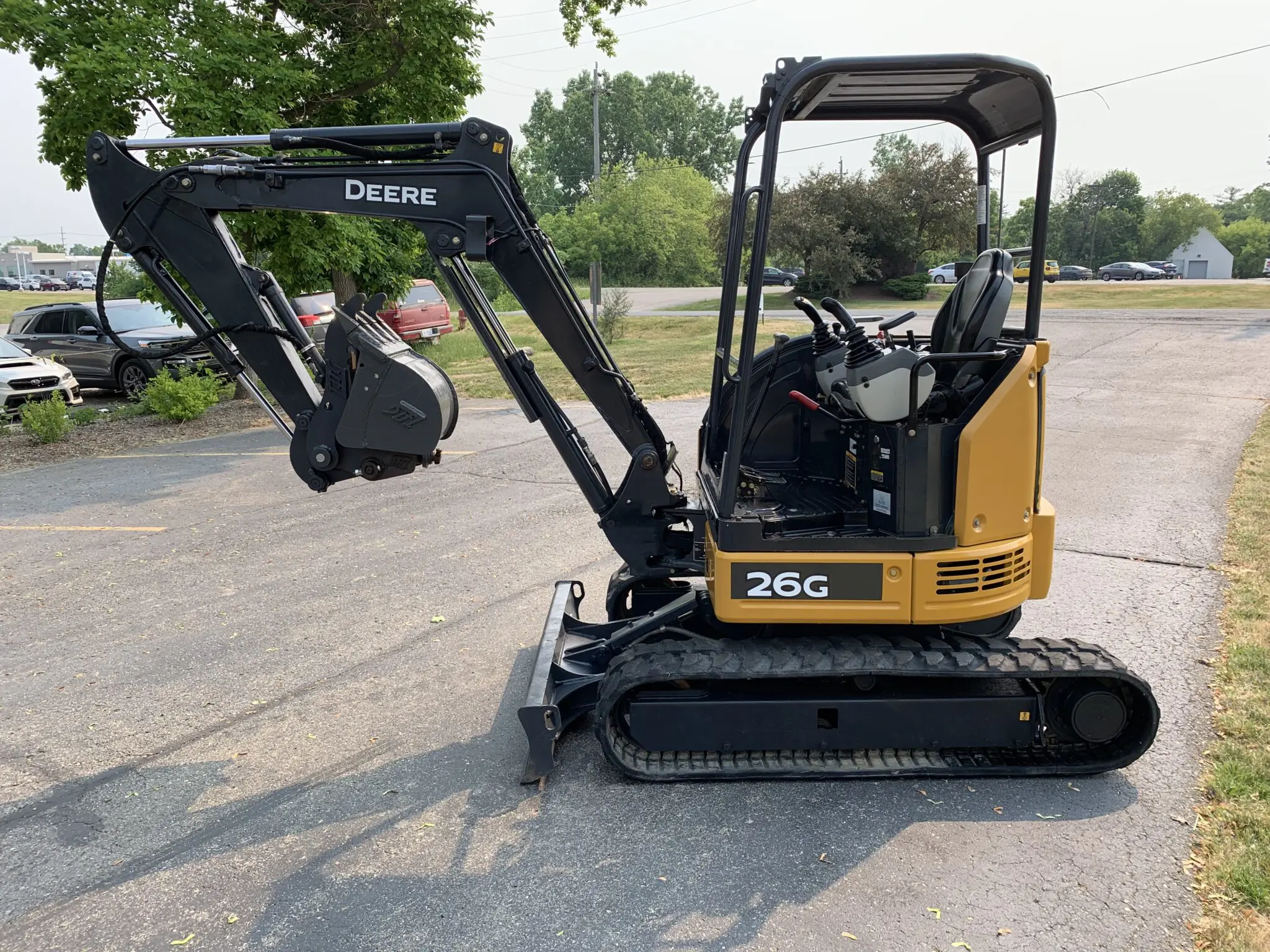 2016 John Deere™ 26G COMPACT EXCAVATOR – Michigan Turf Equipment